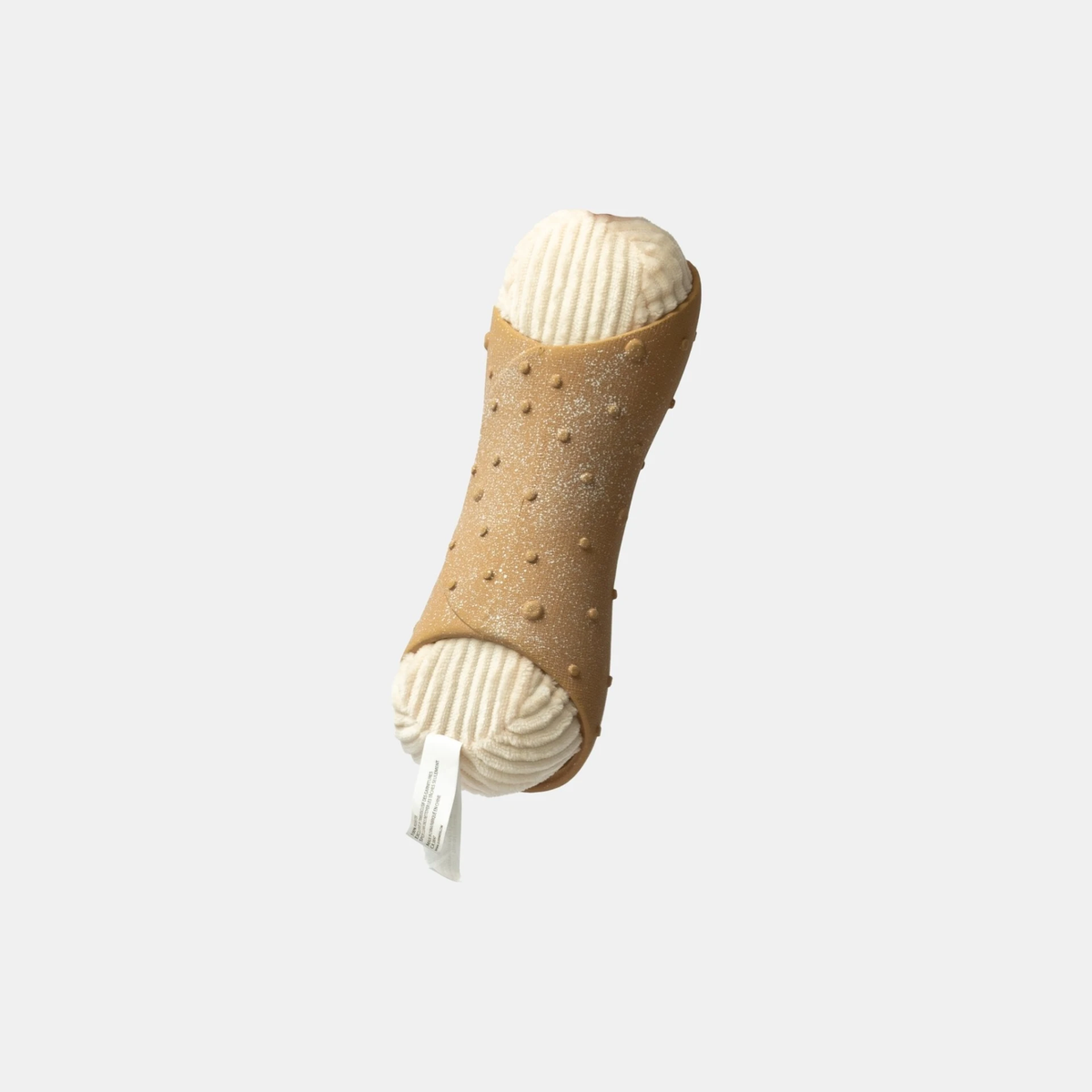🇮🇹 Cannoli Dog Toy – 2-in-1 Plush & Rubber Crinkle Toy for Chewers ...