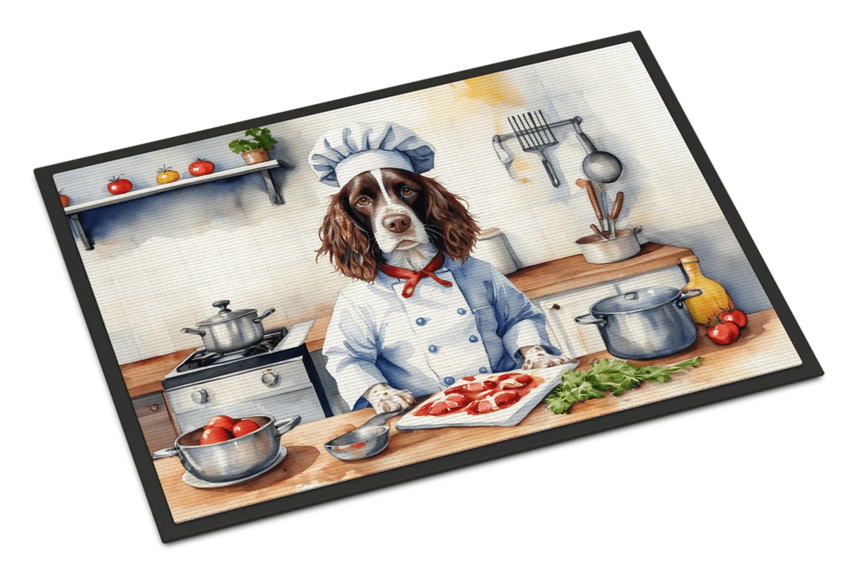 English Springer Spaniel The Chef Doormat – Glamorous Pups