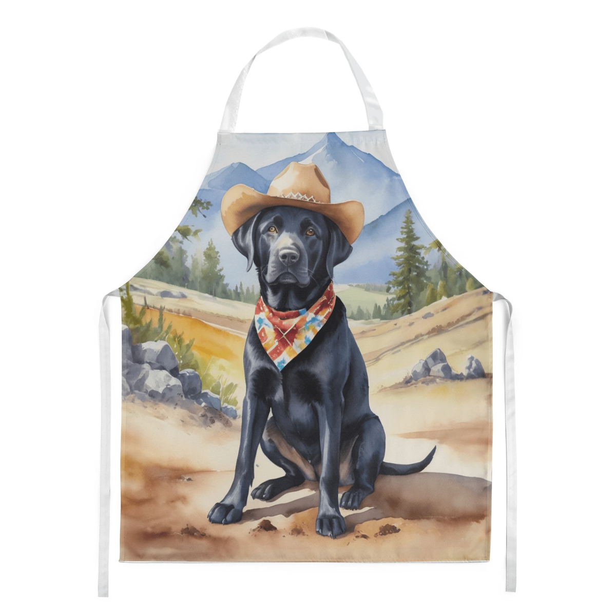 Labrador Retriever Cowboy Welcome Apron – Glamorous Pups